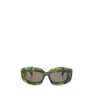 Loewe Logo Sunglasses - Green
