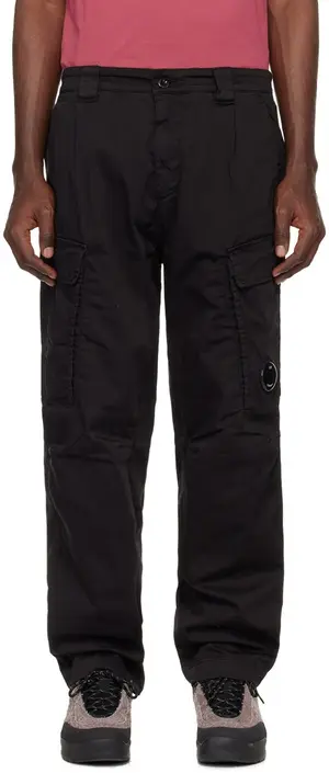 C.p. Company Button Detailed Bottoms For Men