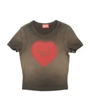 DIESEL® Heart Logo Printed T-shirt