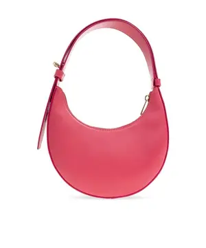 Furla Delizia Logo Printed Mini Shoulder Bag - Red