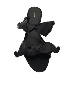 THE ROW Vika Satin Knot Sandals