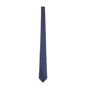Paul Smith Micro Motif Tie - Blue