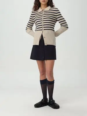 A.p.c. High-waisted A-line Mini Skirt