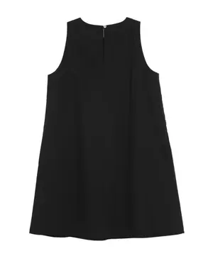 ROBERTO COLLINA Sleeveless Dress With Structured Hem