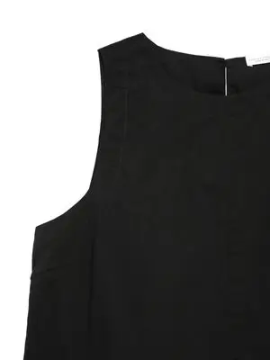 ROBERTO COLLINA Sleeveless Dress With Structured Hem