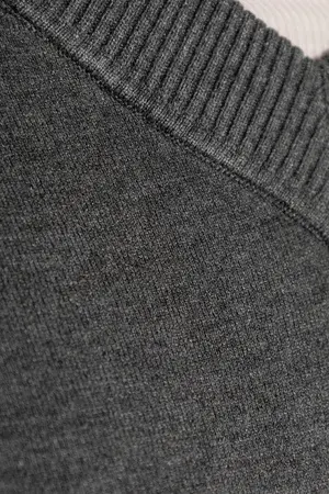 SAMSOE SAMSOE V-neck Sweater - Black
