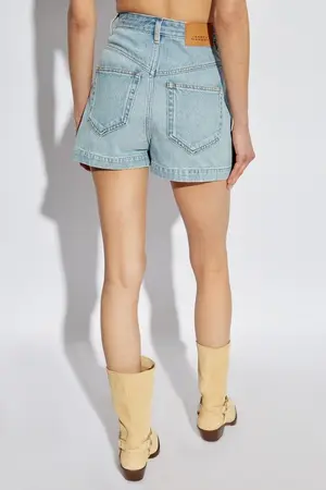 Isabel Marant Étoile Belt-loop Denim Shorts