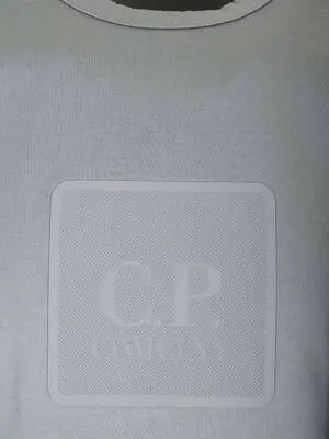 C.P. COMPANY Logo Patch Crewneck T-shirt