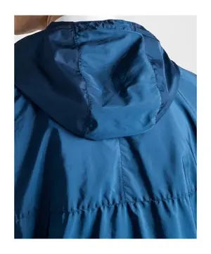 Prada Oversized Zip-up Jacket With Enamelled Triangle Logo
