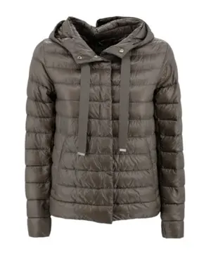 Herno Quilted Hooded Drawstring Puffer Jacket