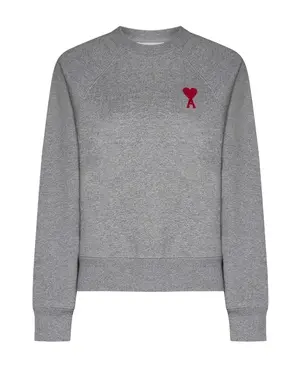 AMI Paris De Coeur Monogram Sweatshirt