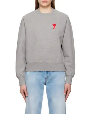 AMI Paris De Coeur Monogram Sweatshirt