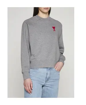 AMI Paris De Coeur Monogram Sweatshirt