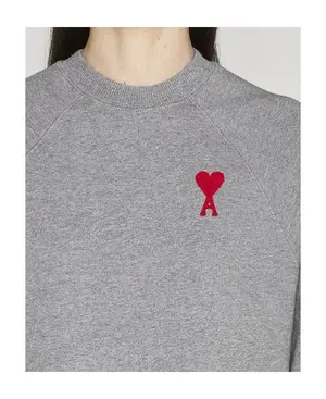 AMI Paris De Coeur Monogram Sweatshirt