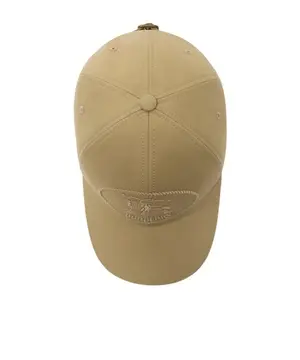 Burberry Knight Stamp Gabardine Baseball Cap