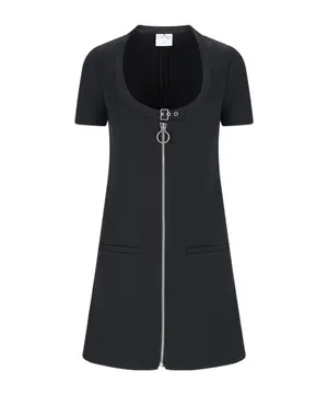 Courreges Round Neck Day Dresses