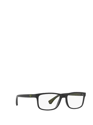 Emporio Armani Full Rim Eyeglasses - Black