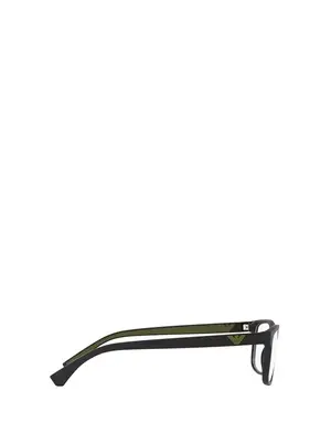Emporio Armani Full Rim Eyeglasses - Black
