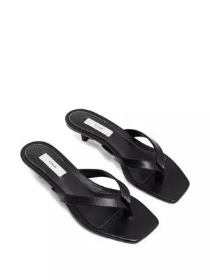 TOTEME Thong High-heeled Sandals - Black