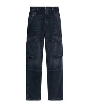 DIESEL® D-pot-cargo Logo Plaque Jeans