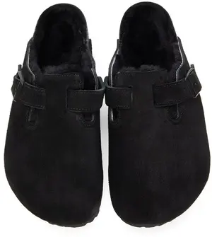 BIRKENSTOCK Boston Shearling Mules