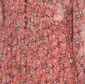 Isabel Marant Étoile Briane Floral Print V-neck Maxi Dress