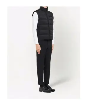 Prada Quilted Zip Pocket Gilet