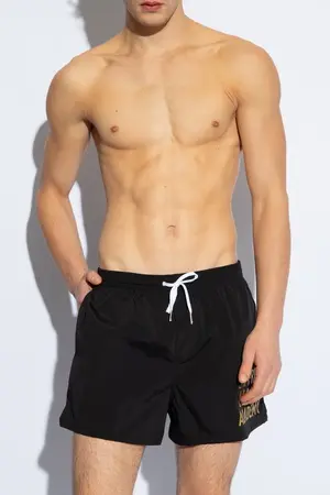 Dsquared2 Logo Print Swimming Trunks