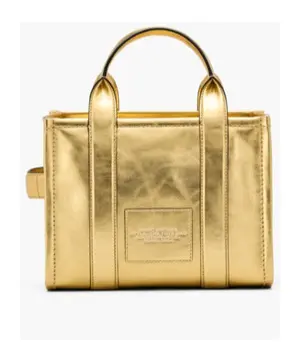 Marc Jacobs Metallic Small Tote Bag
