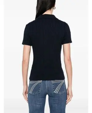 Polo Ralph Lauren Cable Knit Short Sleeve Polo Cardigan