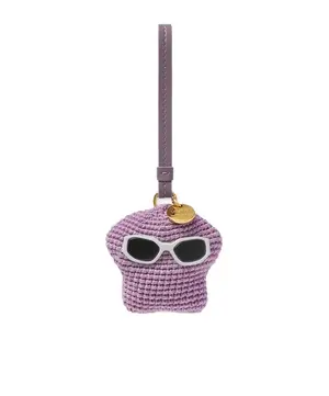 Versace Medusa Fluffy Crochet Bag Charm