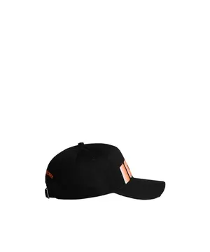Dsquared2 Logo Printed Baseball Cap - Black
