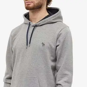 Paul Smith Zebra Patch Drawstring Hoodie
