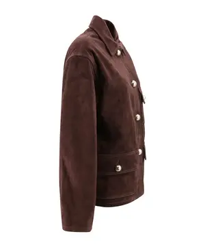 ARMA Rosia Suede Jacket - Black