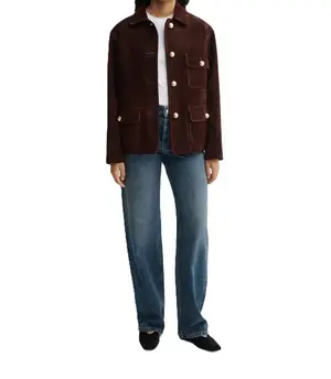 ARMA Rosia Suede Jacket - Black