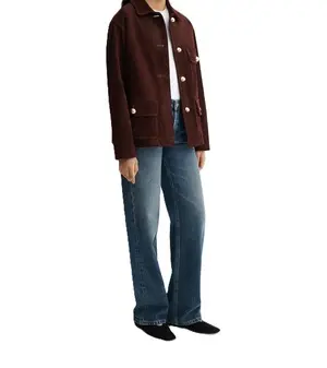 ARMA Rosia Suede Jacket - Black