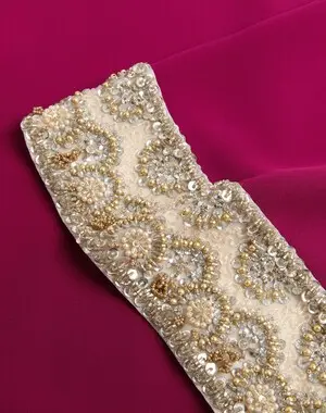 Valentino Garavani Embellished Crewneck Blouse