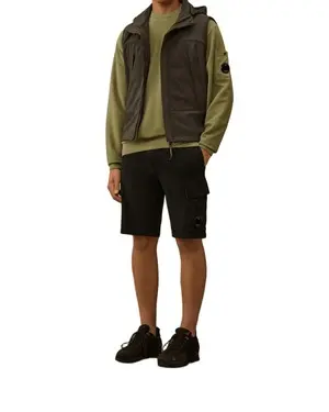 C.P. COMPANY Lightweight Fleece Cargo Shorts
