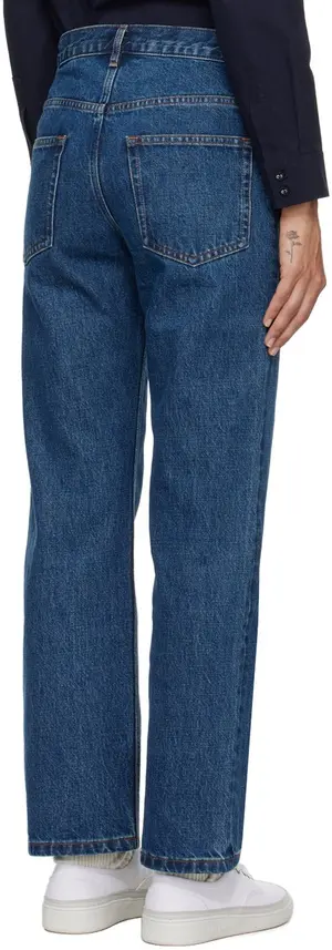 A.p.c. Relaxed Straight-leg Jeans