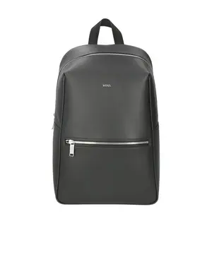 Hugo Boss Zip-closure Backpack - Black
