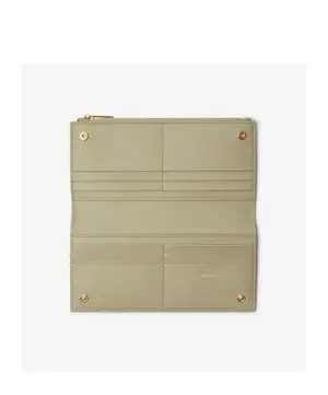 Burberry Checked Large Bifold Wallet