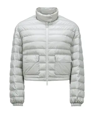 Moncler Down Puffer Jacket With Embossed Logo