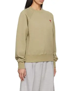 AMI Paris De Coeur Crewneck Sweatshirt