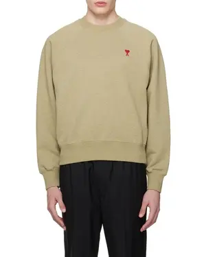 AMI Paris De Coeur Crewneck Sweatshirt