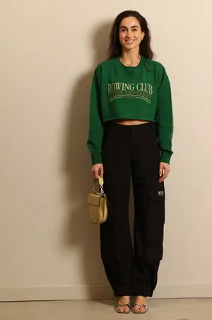 GOLDEN GOOSE Ripstop Mid-rise Cargo Trousers
