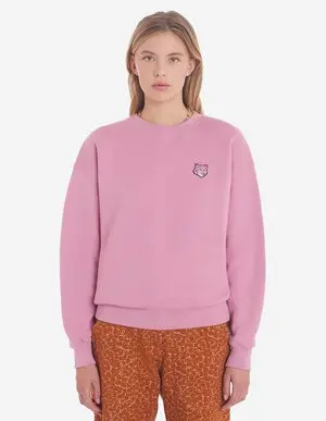 Maison Kitsuné Crewneck Sweatshirt With Fox Head Patch