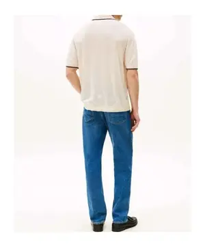 Tommy Hilfiger Woven Linen Polo Shirt
