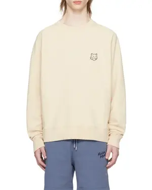 Maison Kitsuné Bold Fox Head Patch Oversize Sweatshirt