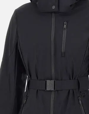 Moose Knuckles Belted Hooded Jacket