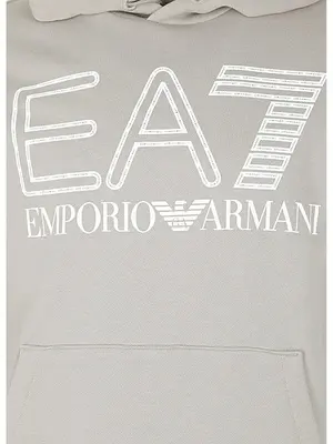 EA7 Logo Hooded Sweater